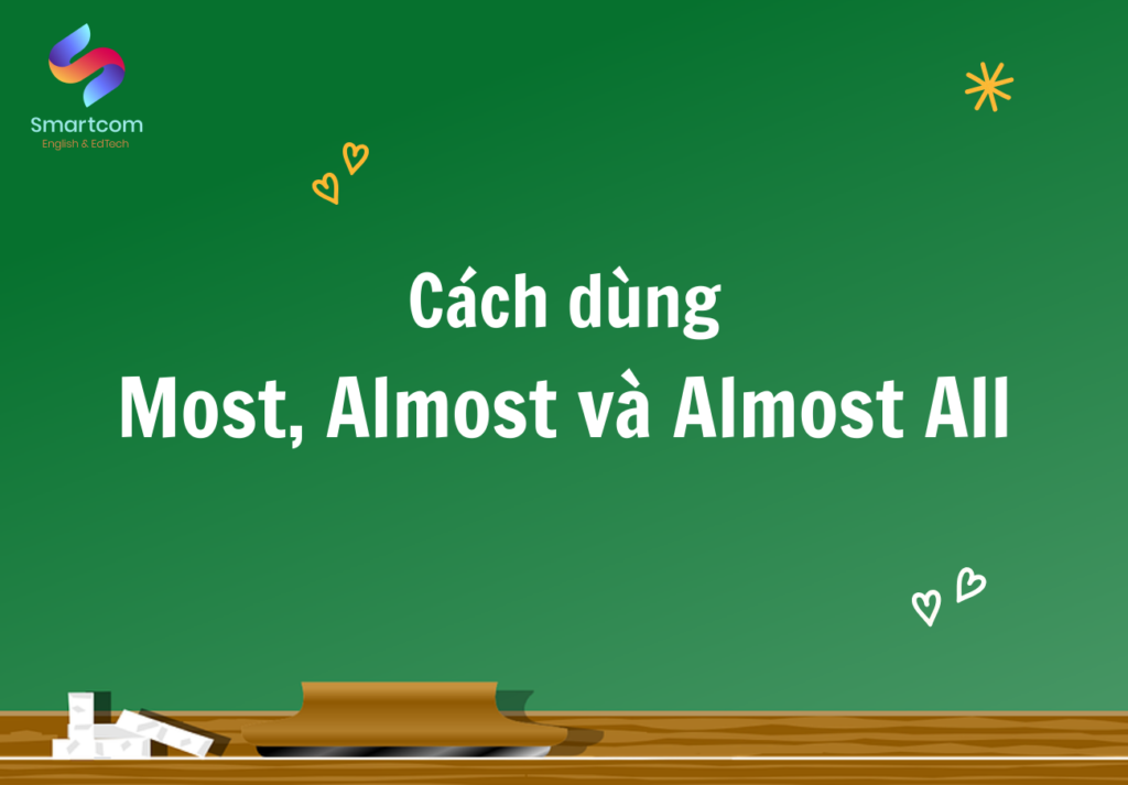 Phân biệt Most - Almost và Almost all - Smartcom English