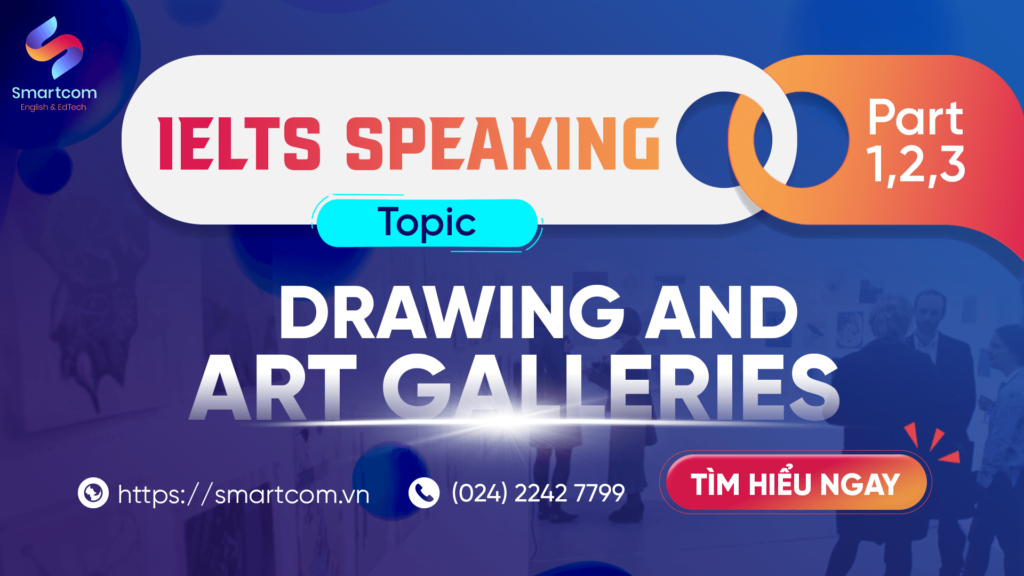 Ielts Speaking Drawing and Art Galleries Chủ Đề Part 1,2,3