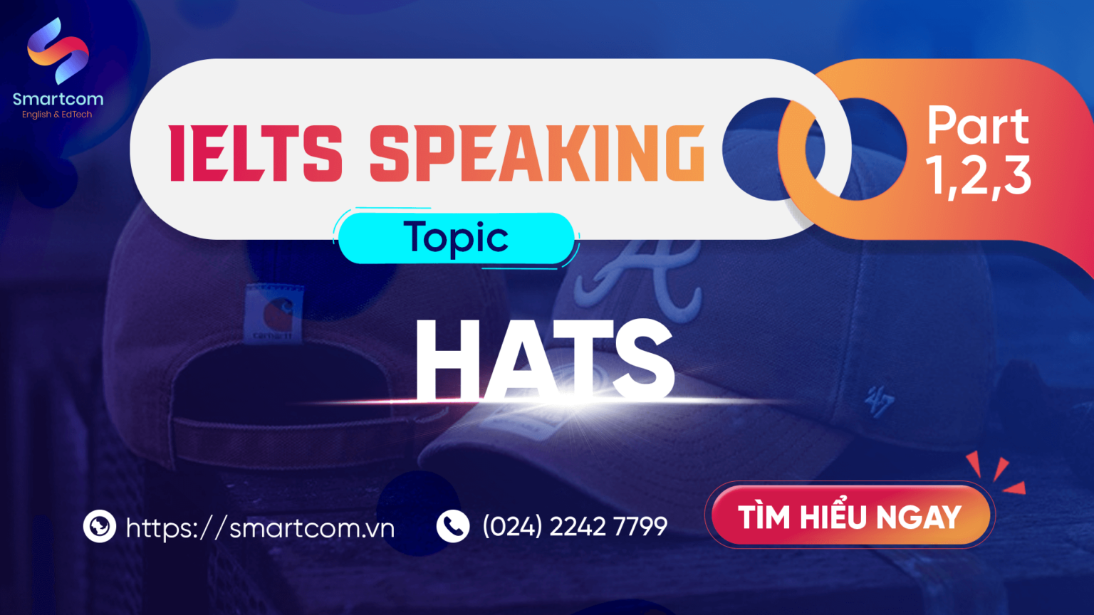 Ielts Speaking Hats Chủ Đề Part 1,2,3 [ Bài Mẫu Và Từ Vựng ]