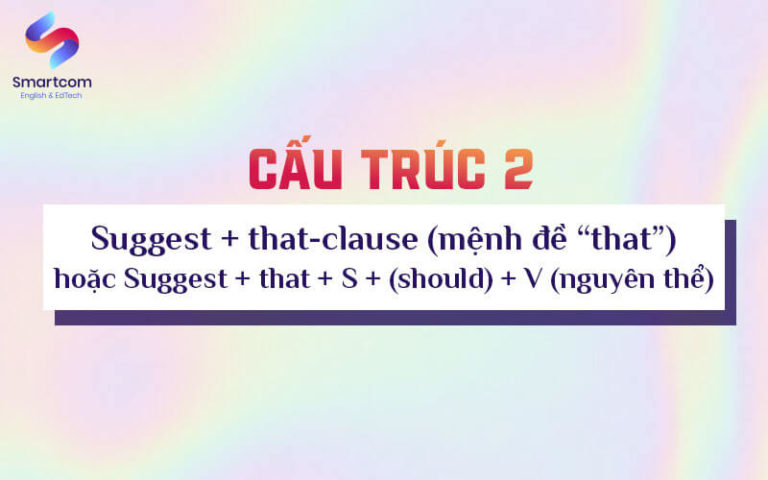 Cấu Trúc Suggest [ Suggest To V Hay Ving ]