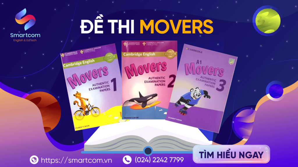 Đề thi movers [ Trọn bộ 2025 có đáp án chi tiết ]