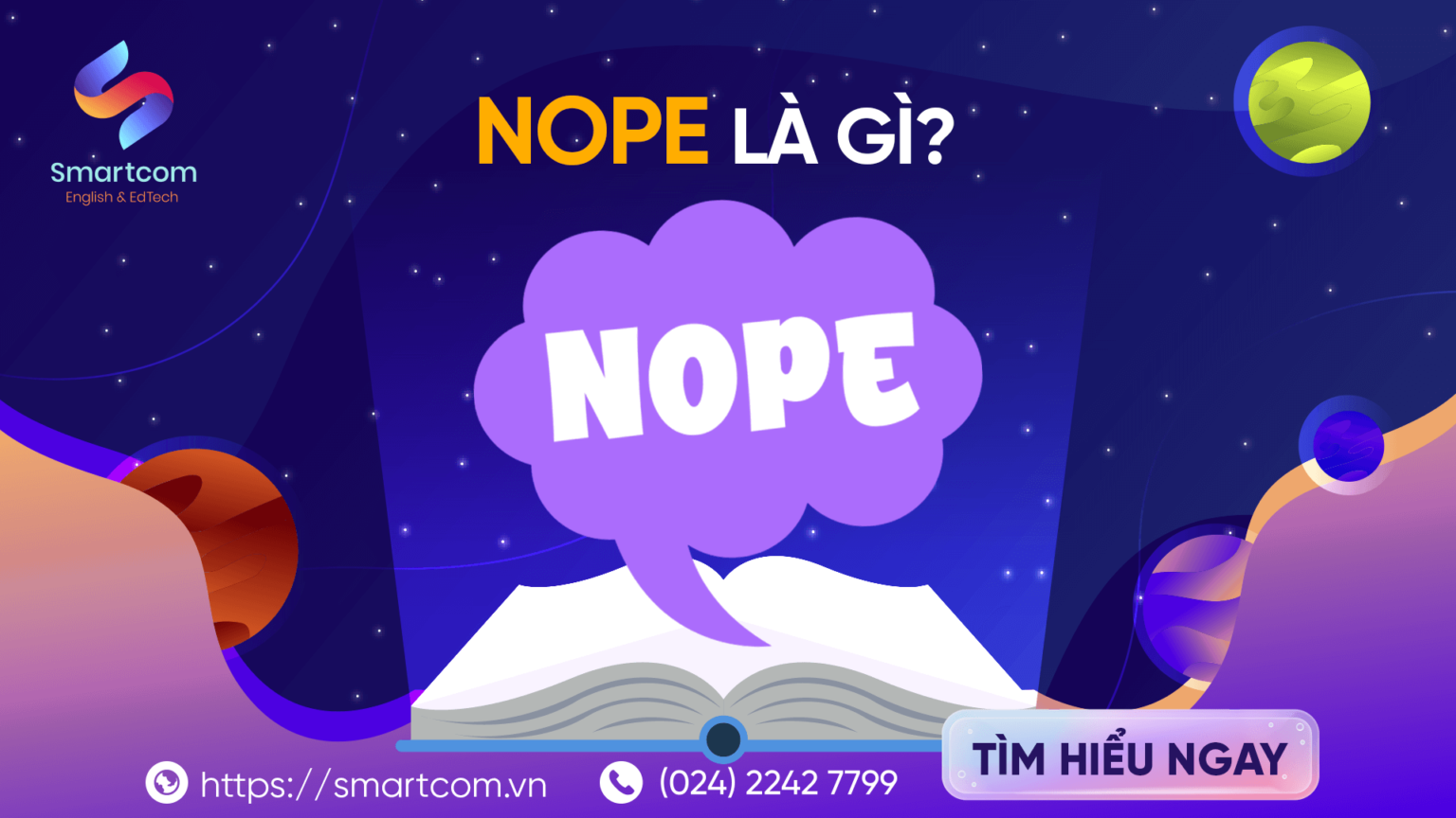 Nope là gì? Các cách nói phổ biến thay cho No