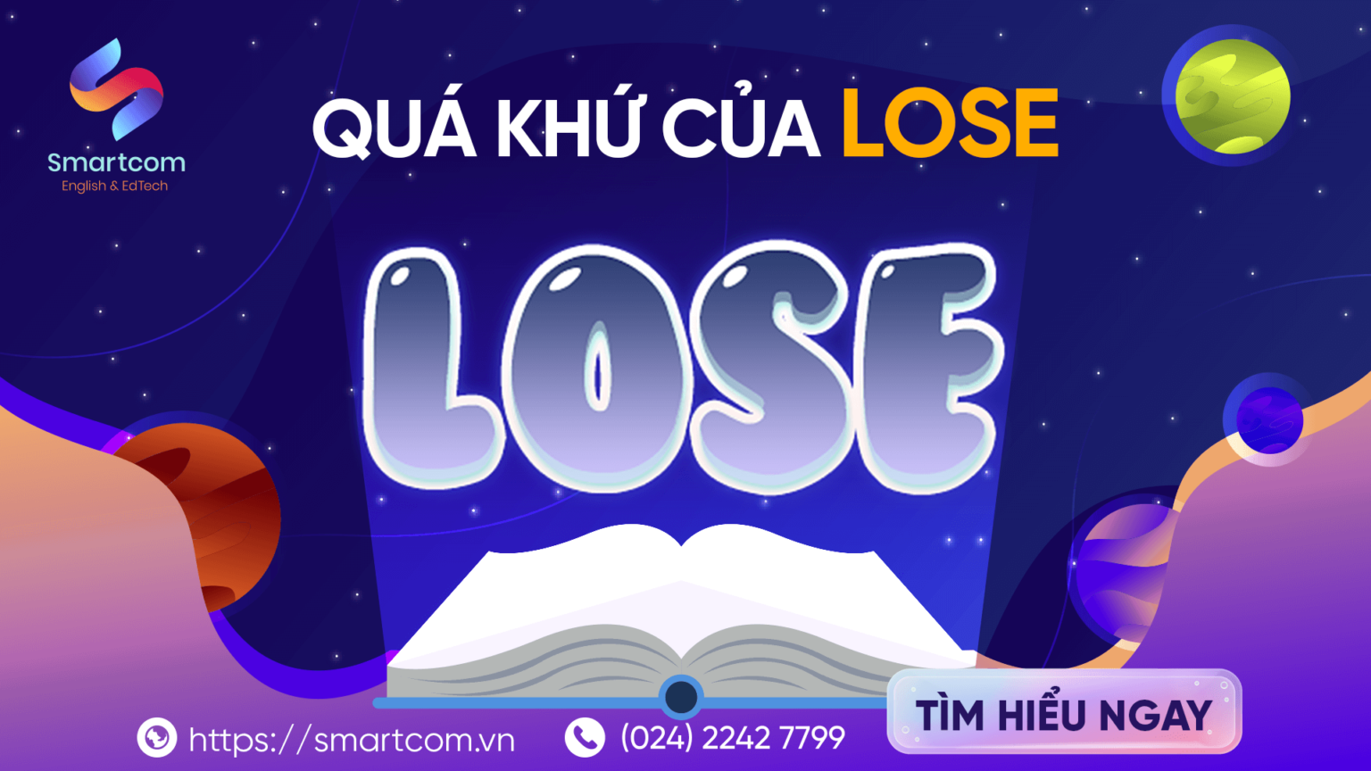 Quá khứ của lose là gì? 5p nắm trọn V2 V3 của lose