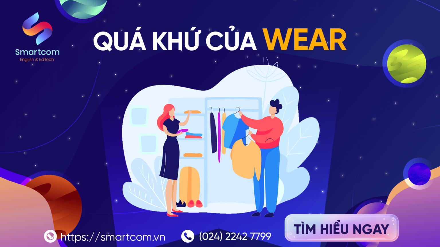 Quá khứ của wear [ 5p bỏ túi V2 V3 của wear ]
