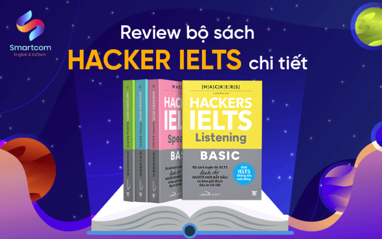 Hacker IELTS PDF trọn bộ 4 kỹ năng kèm hướng dẫn
