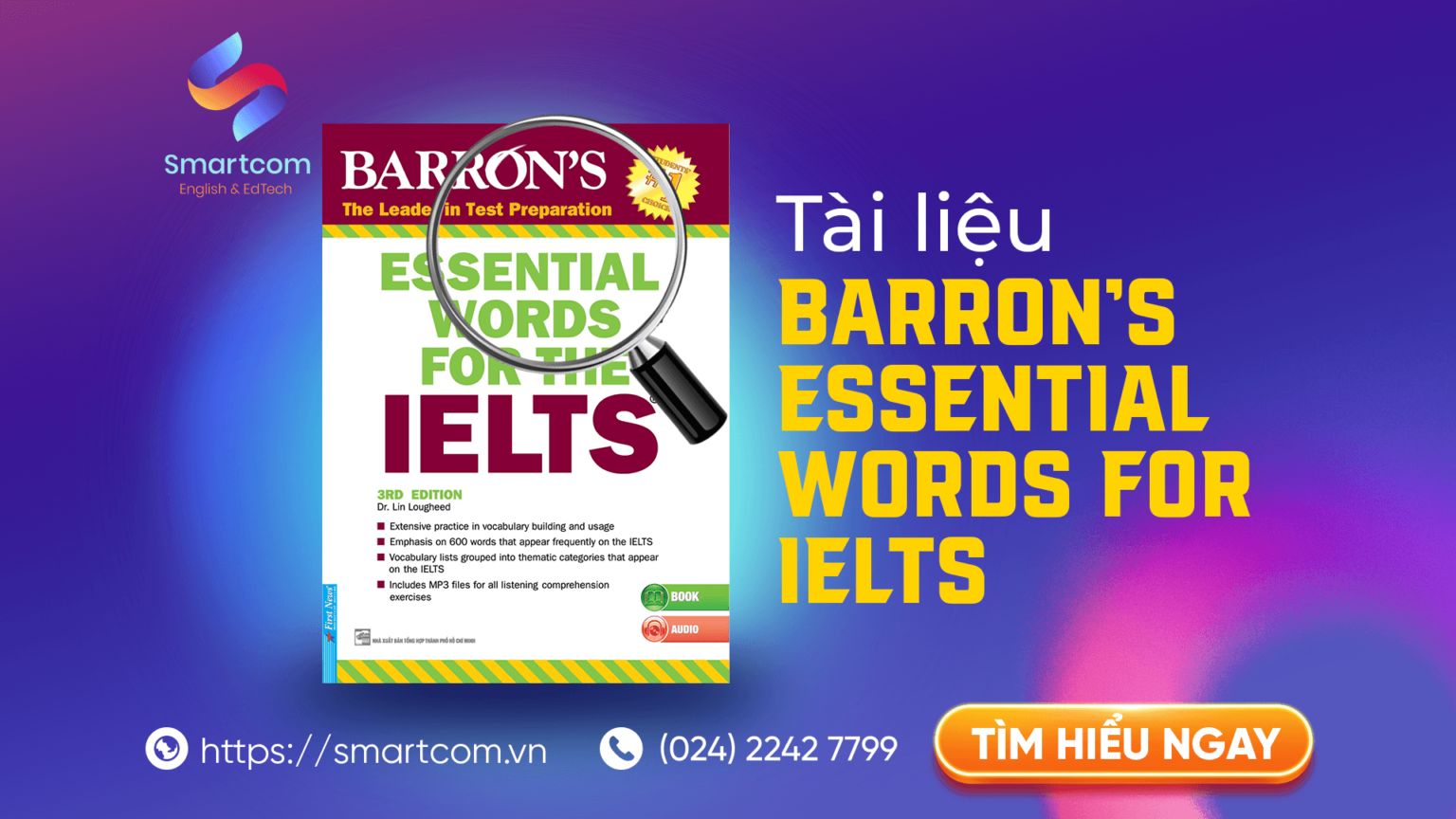 Barron’s Essential Words For IELTS full PDF và Audio