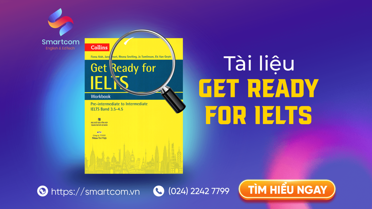 Get Ready for IELTS PDF và Audio trọn bộ cho người mới