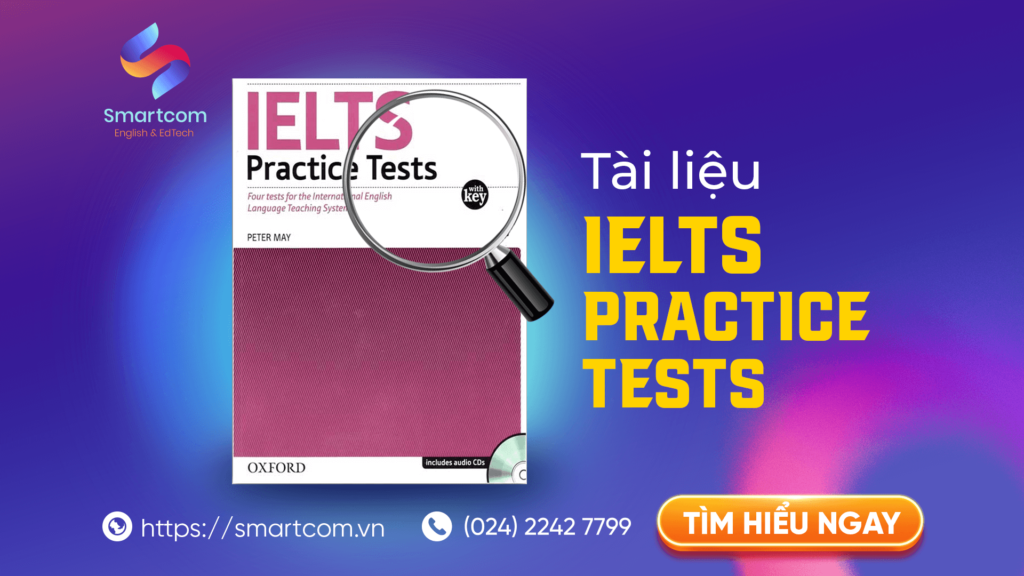 IELTS Practice Tests full PDF và Audio miễn phí