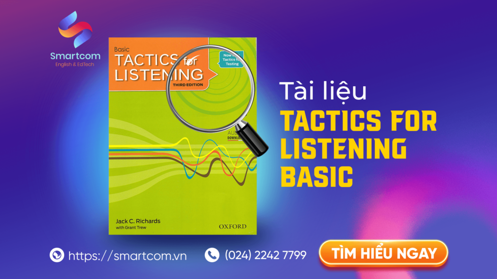 Tactics for Listening Basic PDF và Audio mới nhất