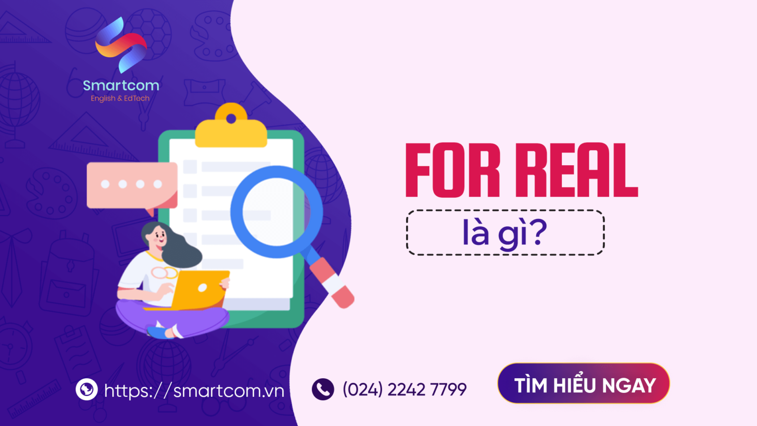 For real là gì? Hướng dẫn dùng for real từ A-Z